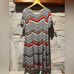 Notations | Dresses | Notations Summer Dress With Splittie Sleeves ...